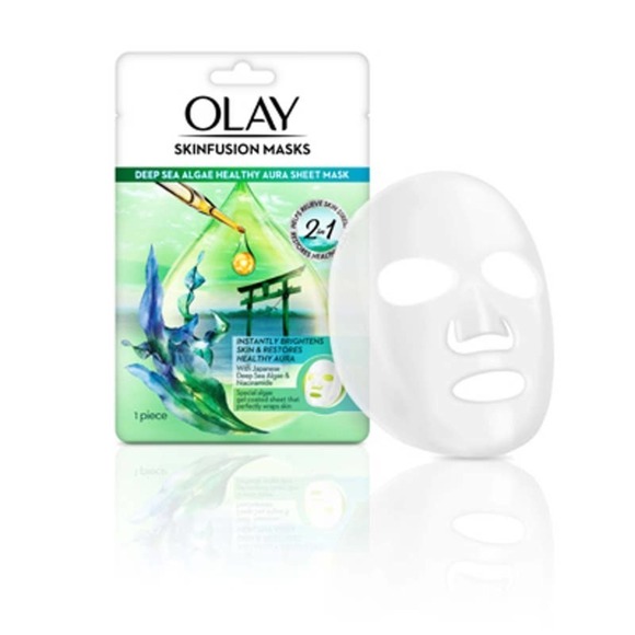 OLAY | Skincare | Olay Skinfusion Deep Sea Algae Healthy Aura Sheet ...
